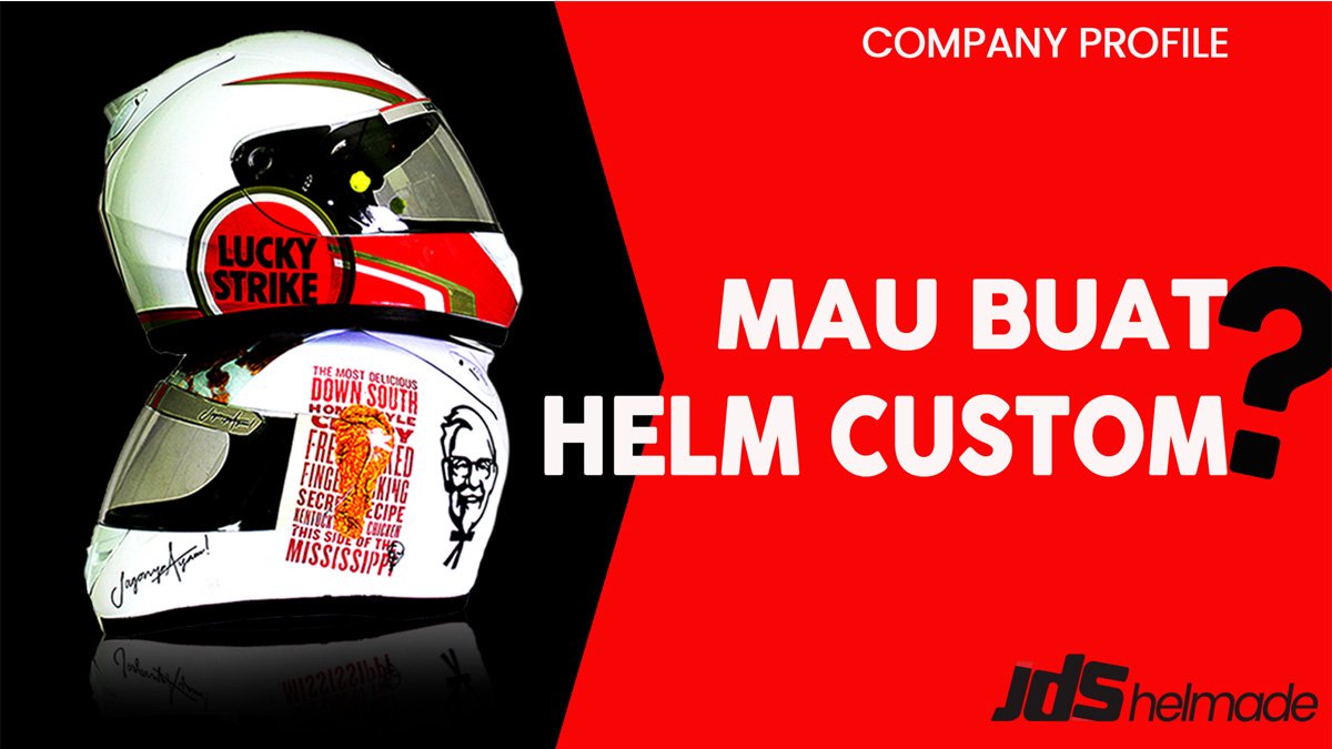 Jasa Pembuatan dan Desain Helm Custom di Indonesia